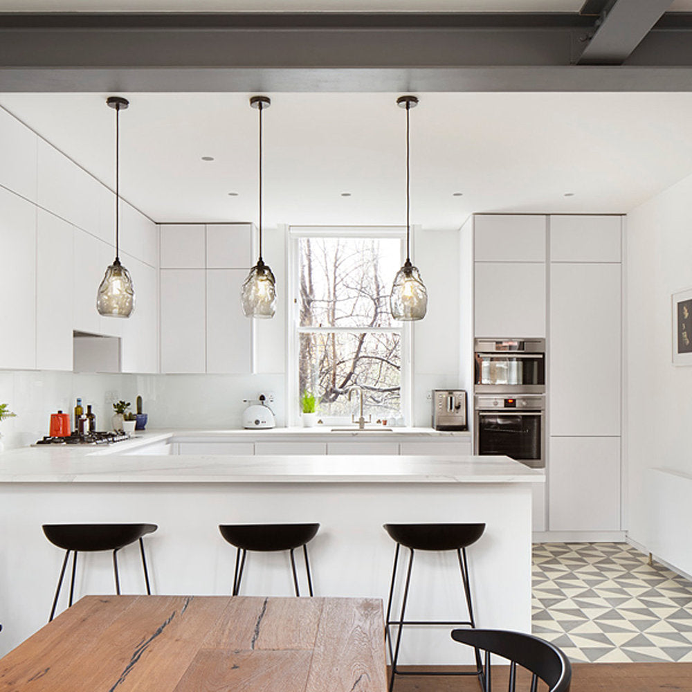 Luna Glass Pendant Light Large Michael Ruh Studio michaelruh